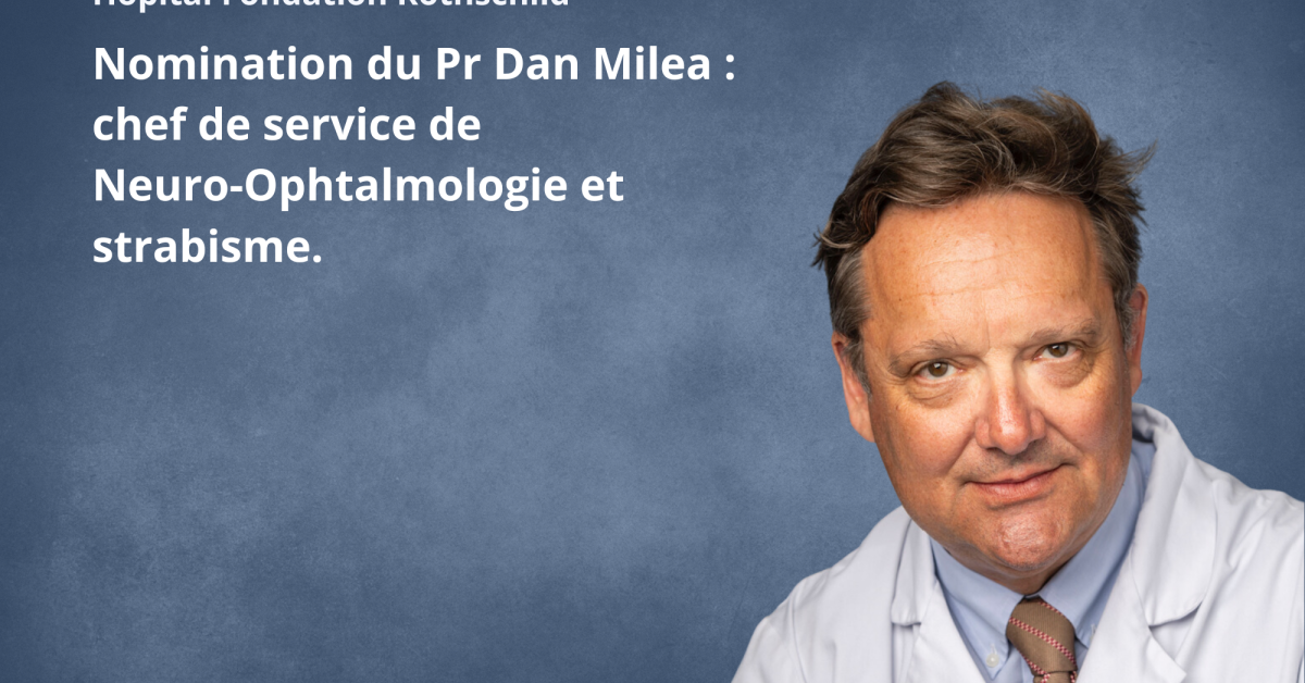 Le Professeur Dan Milea est nommé chef de service de neuro ...